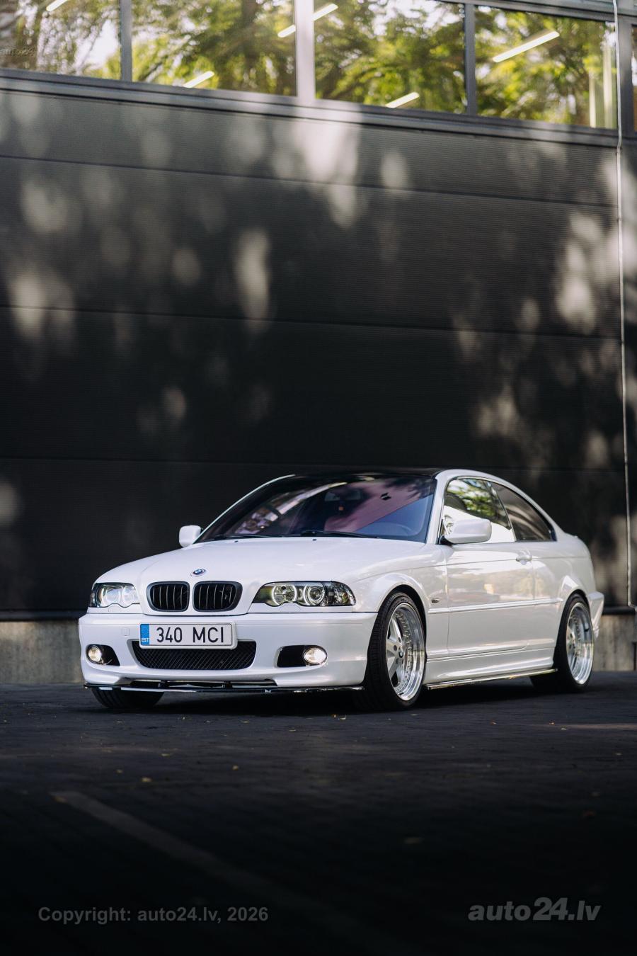 White BMW 3 Series 2001 in Tallinn, with an engine capacity of 3.00 L and mileage of 232 thousand km for 12500 €, photo 1 on AUTOMOTO.COM.LV