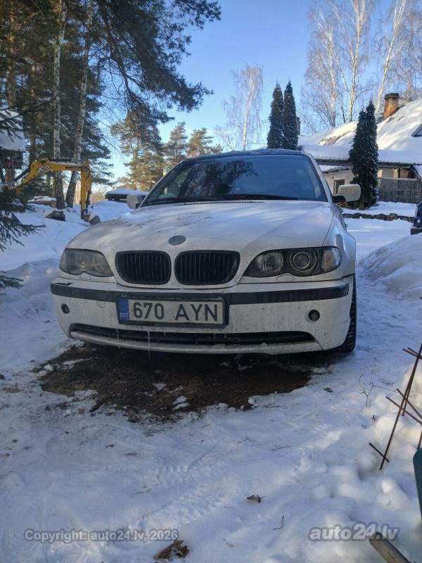White BMW 3 Series 2003 in Voru, with an engine capacity of 2.90 L and mileage of 0 thousand km for 1100 €, photo 5 on AUTOMOTO.COM.LV