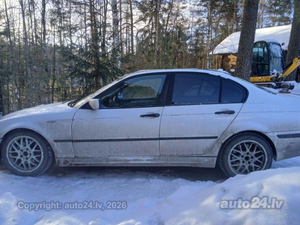 White BMW 3 Series 2003 in Voru, with an engine capacity of 2.90 L and mileage of 0 thousand km for 1100 €, photo 6 on AUTOMOTO.COM.LV
