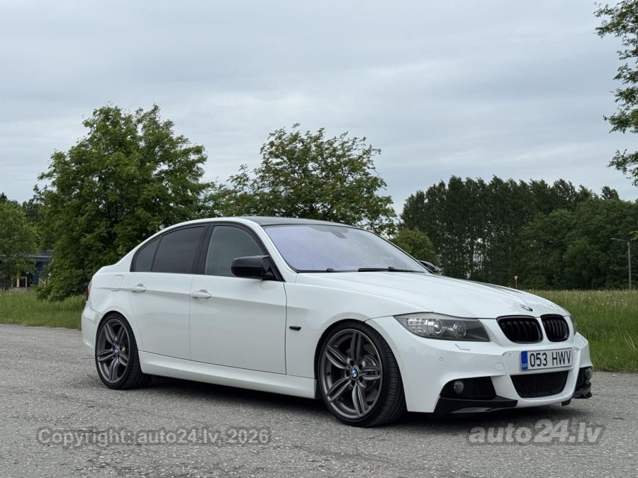 White BMW 3 Series 2008 in Rapla, with an engine capacity of 3.00 L and mileage of 268 thousand km for 12500 €, photo 1 on AUTOMOTO.COM.LV