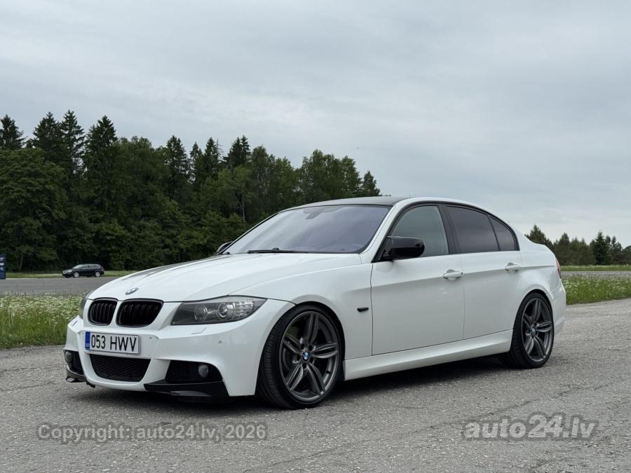 White BMW 3 Series 2008 in Rapla, with an engine capacity of 3.00 L and mileage of 268 thousand km for 12500 €, photo 3 on AUTOMOTO.COM.LV