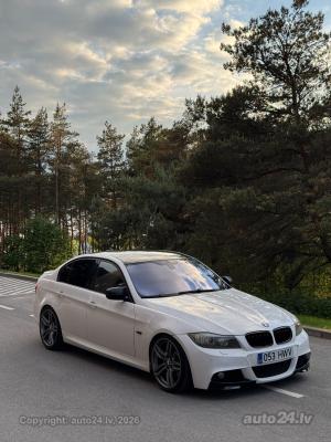 White BMW 3 Series 2008 in Rapla, with an engine capacity of 3.00 L and mileage of 268 thousand km for 12500 €, photo 9 on AUTOMOTO.COM.LV