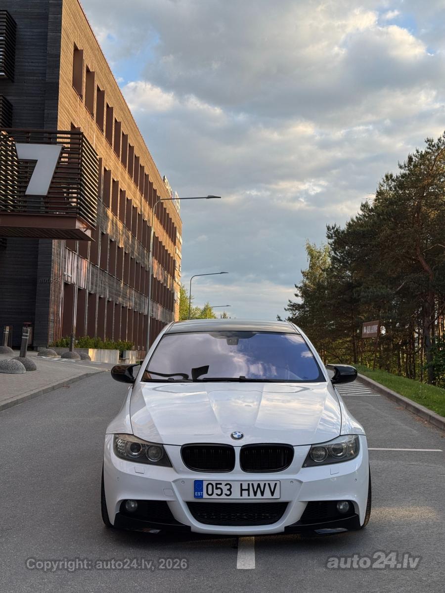 White BMW 3 Series 2008 in Rapla, with an engine capacity of 3.00 L and mileage of 268 thousand km for 12500 €, photo 10 on AUTOMOTO.COM.LV