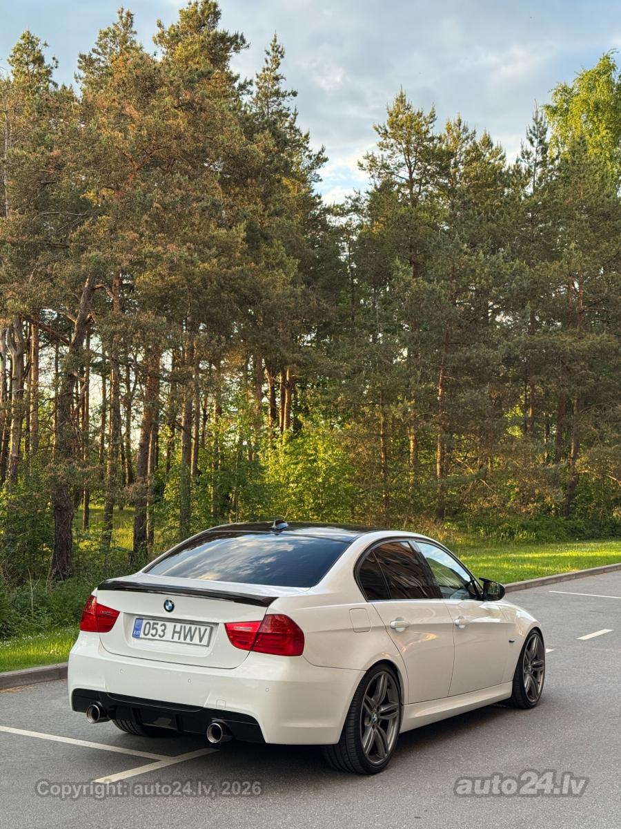 White BMW 3 Series 2008 in Rapla, with an engine capacity of 3.00 L and mileage of 268 thousand km for 12500 €, photo 13 on AUTOMOTO.COM.LV