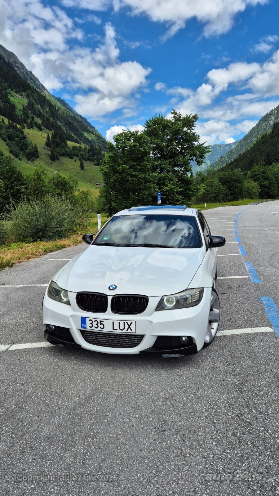 White BMW 3 Series 2011 in Tallinn, with an engine capacity of 2.99 L and mileage of 345 thousand km for 12500 €, photo 4 on AUTOMOTO.COM.LV