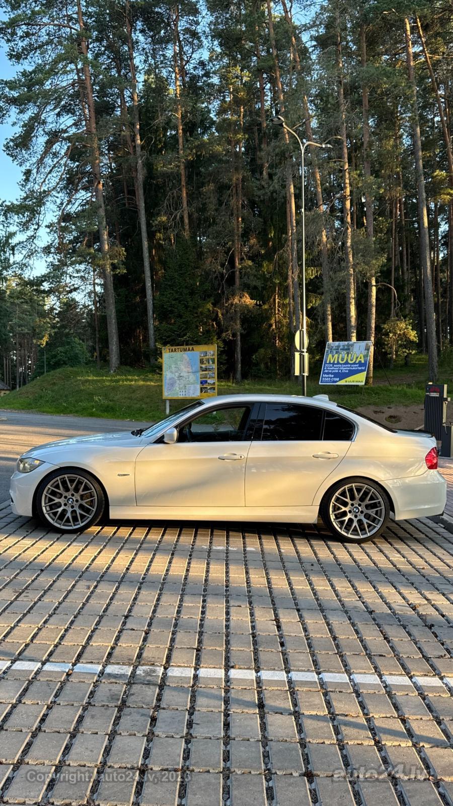 White BMW 3 Series 2011 in Elva, with an engine capacity of 3.00 L and mileage of 340 thousand km for 8300 €, photo 7 on AUTOMOTO.COM.LV