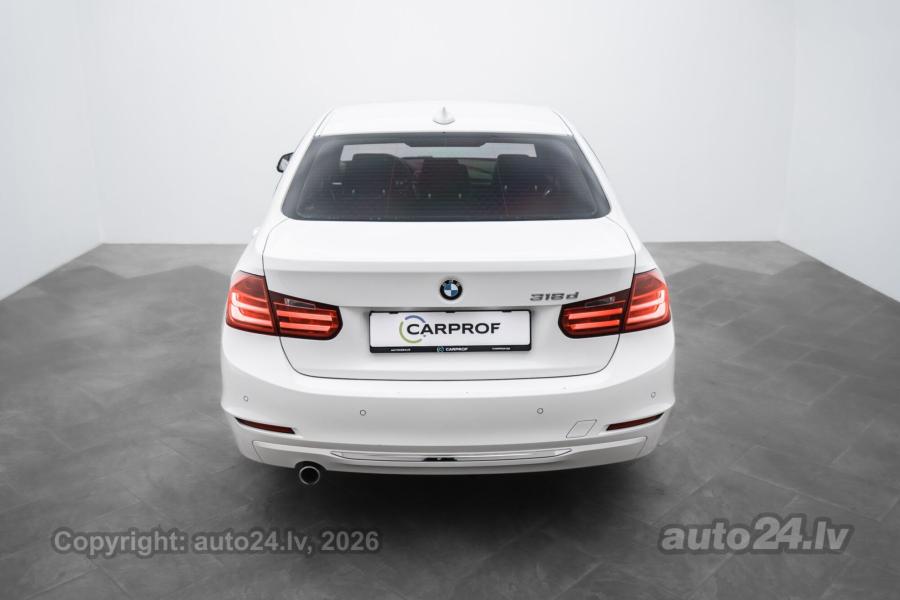 White BMW 3 Series 2013 in Tallinn, with an engine capacity of 2.00 L and mileage of 169 thousand km for 12999 €, photo 7 on AUTOMOTO.COM.LV