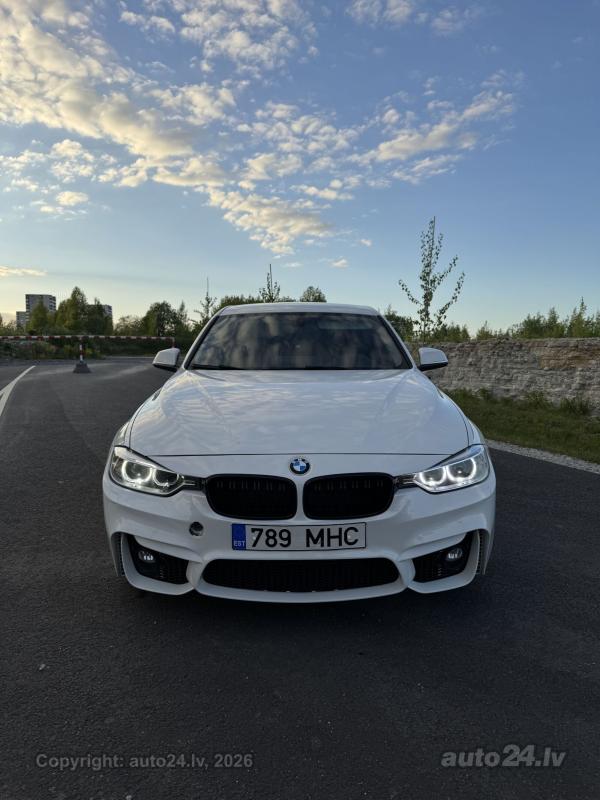 White BMW 3 Series 2015 in Tallinn, with an engine capacity of 2.00 L and mileage of 21 thousand km for 9799 €, photo 1 on AUTOMOTO.COM.LV