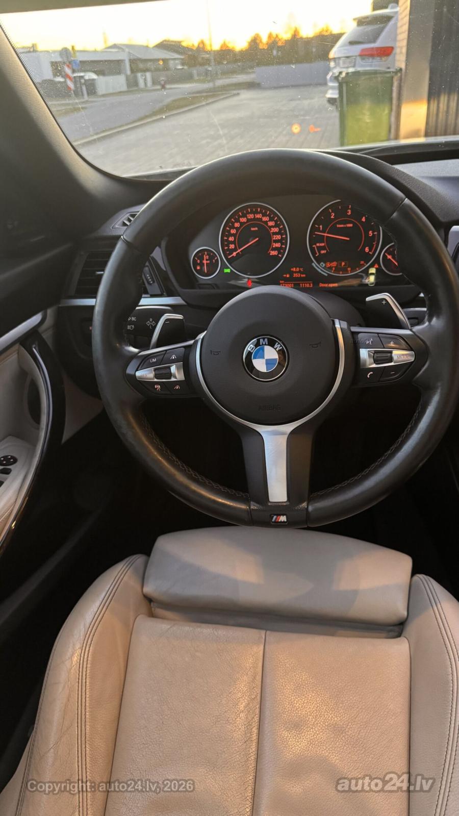 White BMW 3 Series 2016 in Tallinn, with an engine capacity of 3.00 L and mileage of 173 thousand km for 18000 €, photo 15 on AUTOMOTO.COM.LV