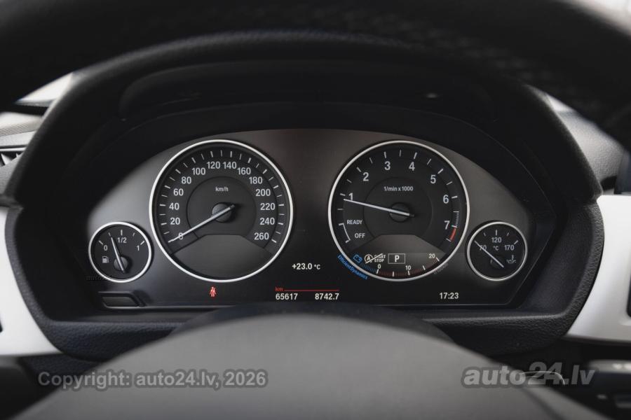 White BMW 3 Series 2016 in Tartu, with an engine capacity of 1.50 L and mileage of 66 thousand km for 17900 €, photo 18 on AUTOMOTO.COM.LV