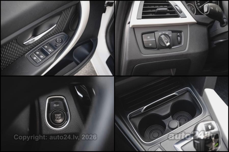 White BMW 3 Series 2016 in Tartu, with an engine capacity of 1.50 L and mileage of 66 thousand km for 17900 €, photo 23 on AUTOMOTO.COM.LV