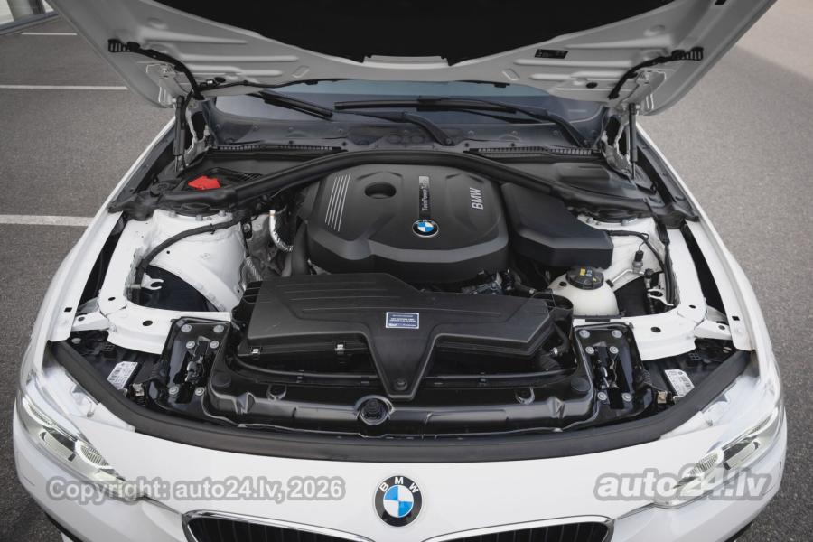 White BMW 3 Series 2016 in Tartu, with an engine capacity of 1.50 L and mileage of 66 thousand km for 17900 €, photo 26 on AUTOMOTO.COM.LV