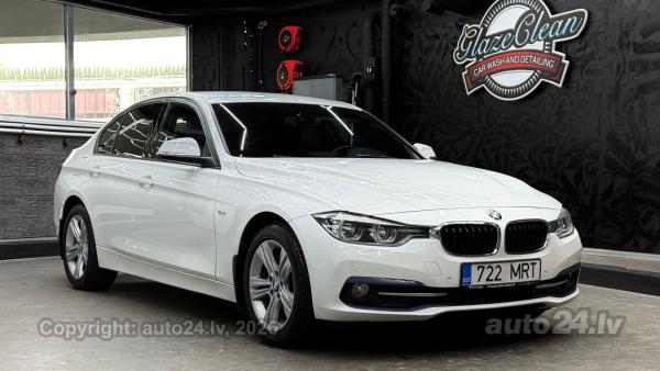 BMW 3 Series 2016 in Tallinn on AUTOMOTO.COM.LV White BMW 3 Series 2016 in Tallinn, with an engine capacity of 2.00 L and mileage of 165 thousand km for 12900 €, photo 3 on AUTOMOTO.COM.LV