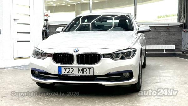 BMW 3 Series 2016 in Tallinn on AUTOMOTO.COM.LV White BMW 3 Series 2016 in Tallinn, with an engine capacity of 2.00 L and mileage of 165 thousand km for 12900 €, photo 5 on AUTOMOTO.COM.LV