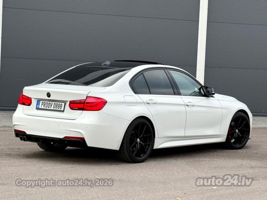 White BMW 3 Series 2016 in Tallinn, with an engine capacity of 2.00 L and mileage of 156 thousand km for 15490 €, photo 4 on AUTOMOTO.COM.LV