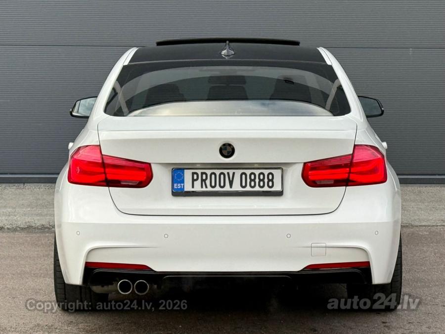 White BMW 3 Series 2016 in Tallinn, with an engine capacity of 2.00 L and mileage of 156 thousand km for 15490 €, photo 7 on AUTOMOTO.COM.LV