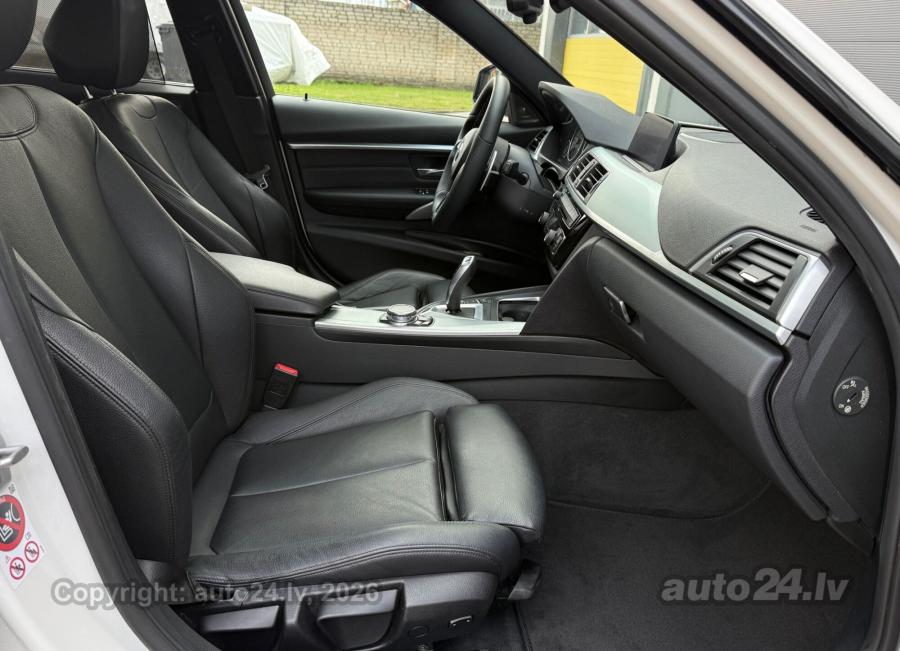 White BMW 3 Series 2016 in Tallinn, with an engine capacity of 2.00 L and mileage of 156 thousand km for 15490 €, photo 10 on AUTOMOTO.COM.LV