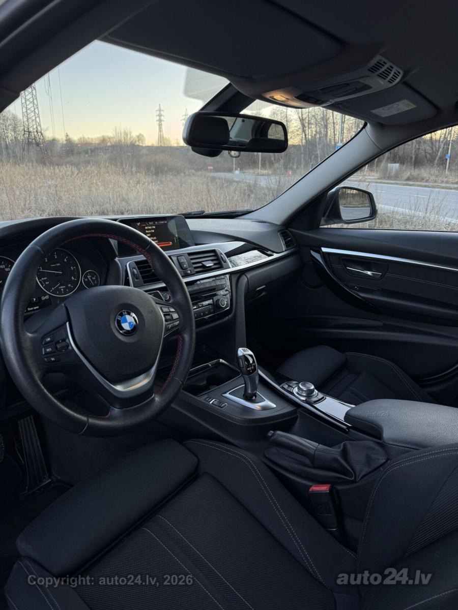 White BMW 3 Series 2017 in Tallinn, with an engine capacity of 2.00 L and mileage of 190 thousand km for 14950 €, photo 5 on AUTOMOTO.COM.LV
