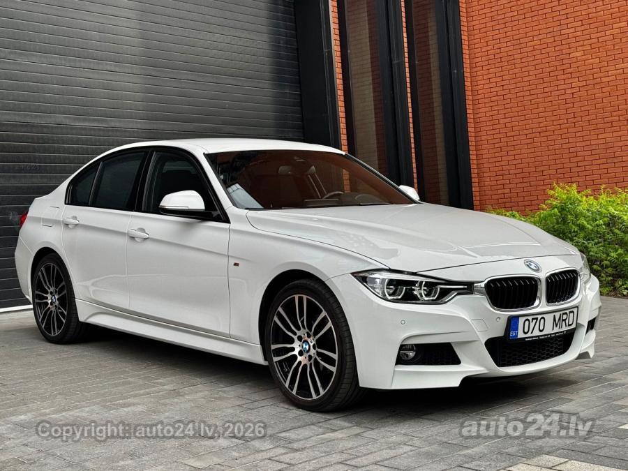 White BMW 3 Series 2017 in Tallinn, with an engine capacity of 2.00 L and mileage of 79 thousand km for 21500 €, photo 1 on AUTOMOTO.COM.LV