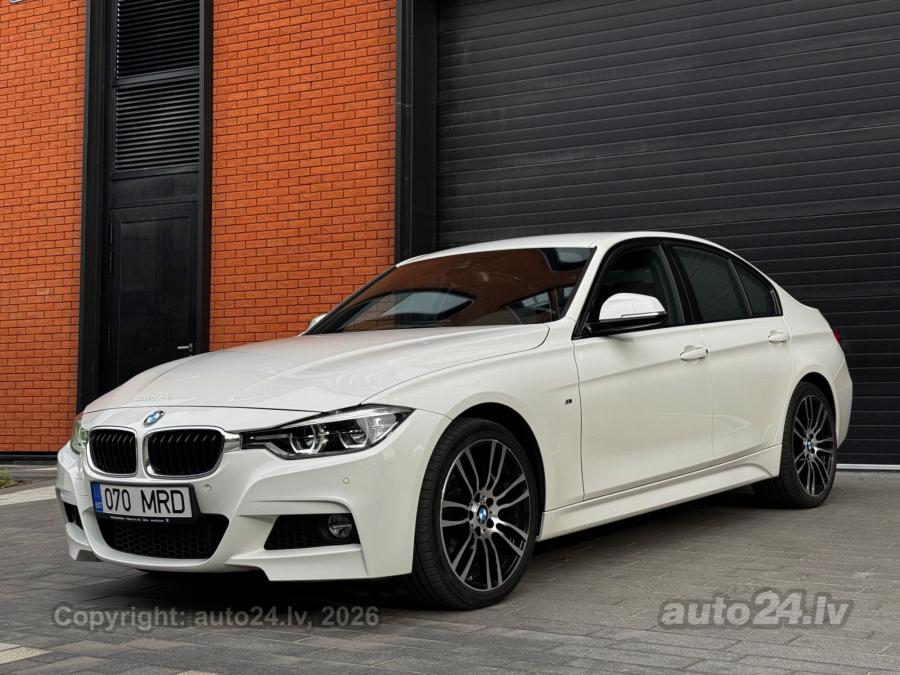 White BMW 3 Series 2017 in Tallinn, with an engine capacity of 2.00 L and mileage of 79 thousand km for 21500 €, photo 5 on AUTOMOTO.COM.LV