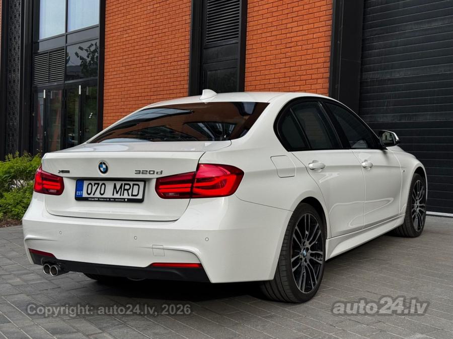 White BMW 3 Series 2017 in Tallinn, with an engine capacity of 2.00 L and mileage of 79 thousand km for 21500 €, photo 7 on AUTOMOTO.COM.LV
