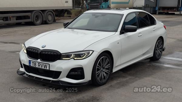 White BMW 3 Series 2018 in Parnu, with an engine capacity of 2.00 L and mileage of 135 thousand km for 30500 €, photo 1 on AUTOMOTO.COM.LV