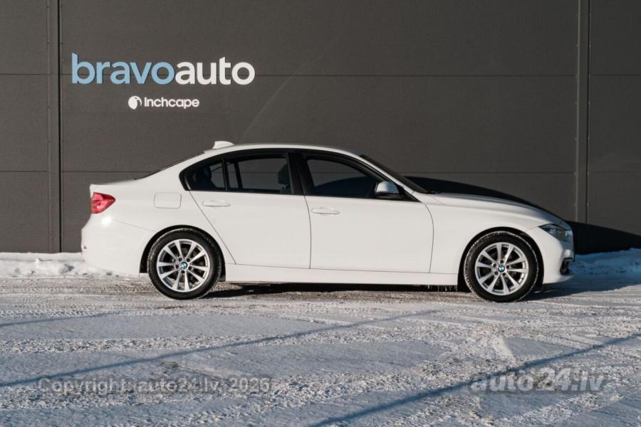 White BMW 3 Series 2018 in Tartu, with an engine capacity of 2.00 L and mileage of 156 thousand km for 15900 €, photo 4 on AUTOMOTO.COM.LV