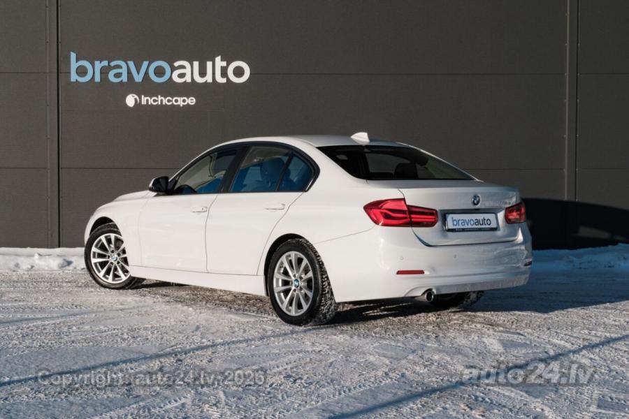 White BMW 3 Series 2018 in Tartu, with an engine capacity of 2.00 L and mileage of 156 thousand km for 15900 €, photo 6 on AUTOMOTO.COM.LV
