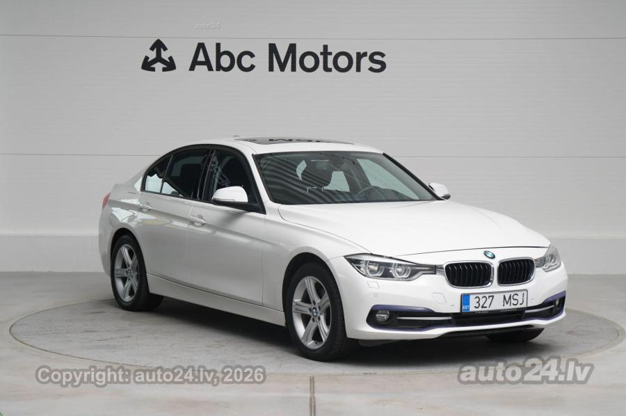White BMW 3 Series 2018 in Tallinn, with an engine capacity of 2.00 L and mileage of 227 thousand km for 13990 €, photo 4 on AUTOMOTO.COM.LV