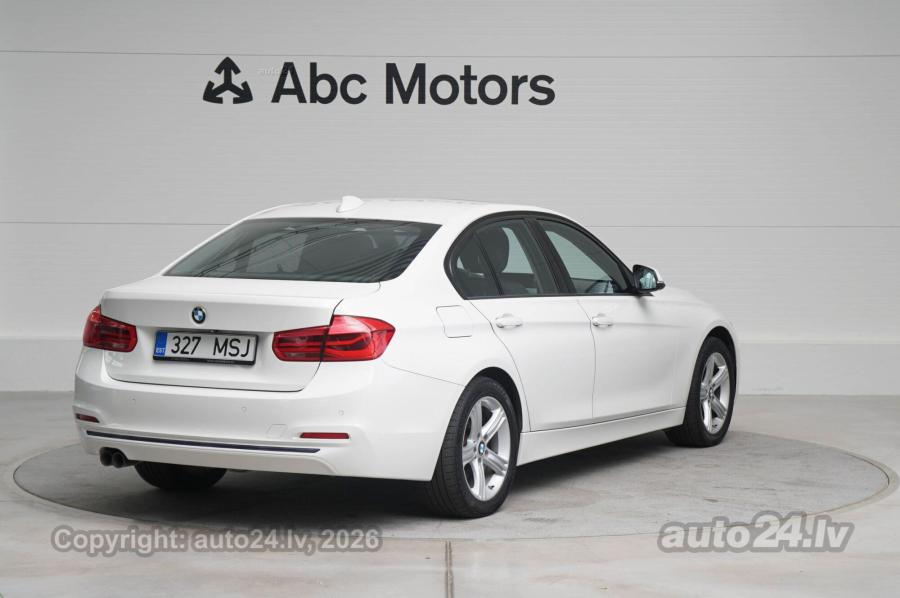 White BMW 3 Series 2018 in Tallinn, with an engine capacity of 2.00 L and mileage of 227 thousand km for 13990 €, photo 5 on AUTOMOTO.COM.LV