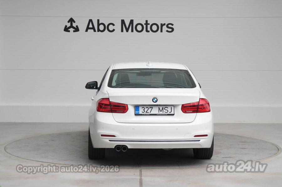 White BMW 3 Series 2018 in Tallinn, with an engine capacity of 2.00 L and mileage of 227 thousand km for 13990 €, photo 6 on AUTOMOTO.COM.LV