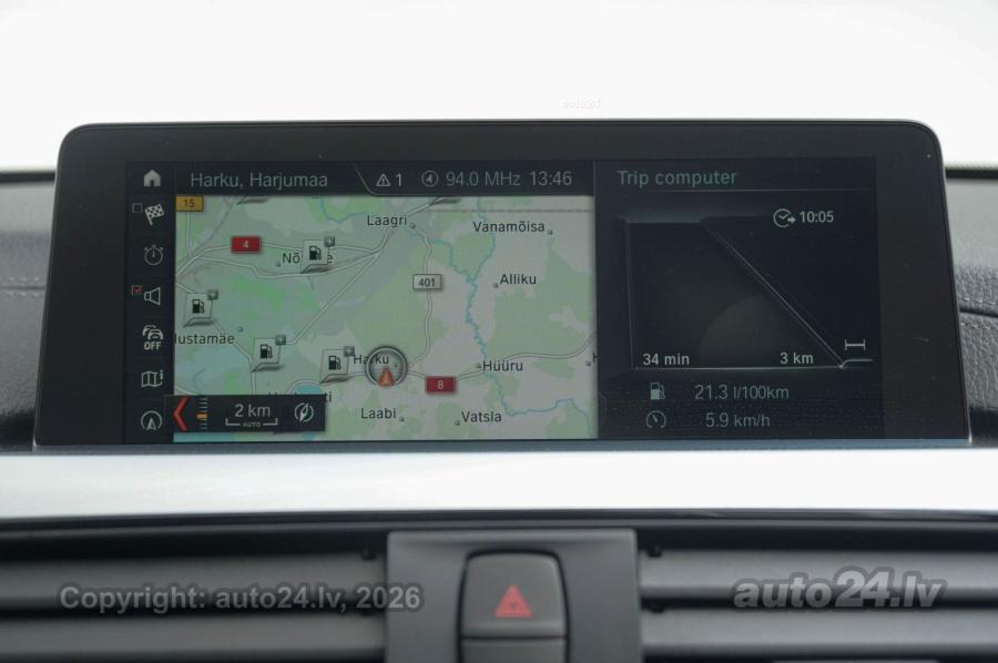 White BMW 3 Series 2018 in Tallinn, with an engine capacity of 2.00 L and mileage of 227 thousand km for 13990 €, photo 15 on AUTOMOTO.COM.LV