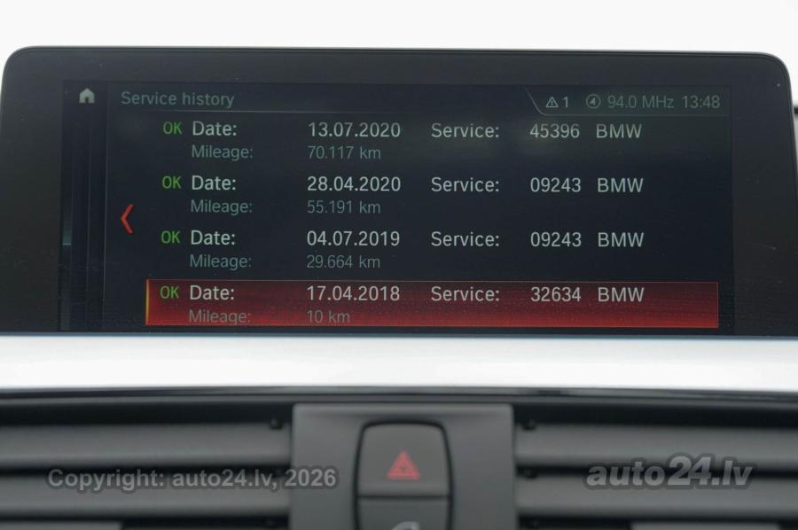 White BMW 3 Series 2018 in Tallinn, with an engine capacity of 2.00 L and mileage of 227 thousand km for 13990 €, photo 22 on AUTOMOTO.COM.LV