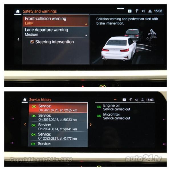 Balts BMW 3 Series 2019 Tallina, ar dzinēja tilpumu 2.00 L un nobraukumu 80 tūkst. km par 23900 €, foto 11 vietnē AUTOMOTO.COM.LV