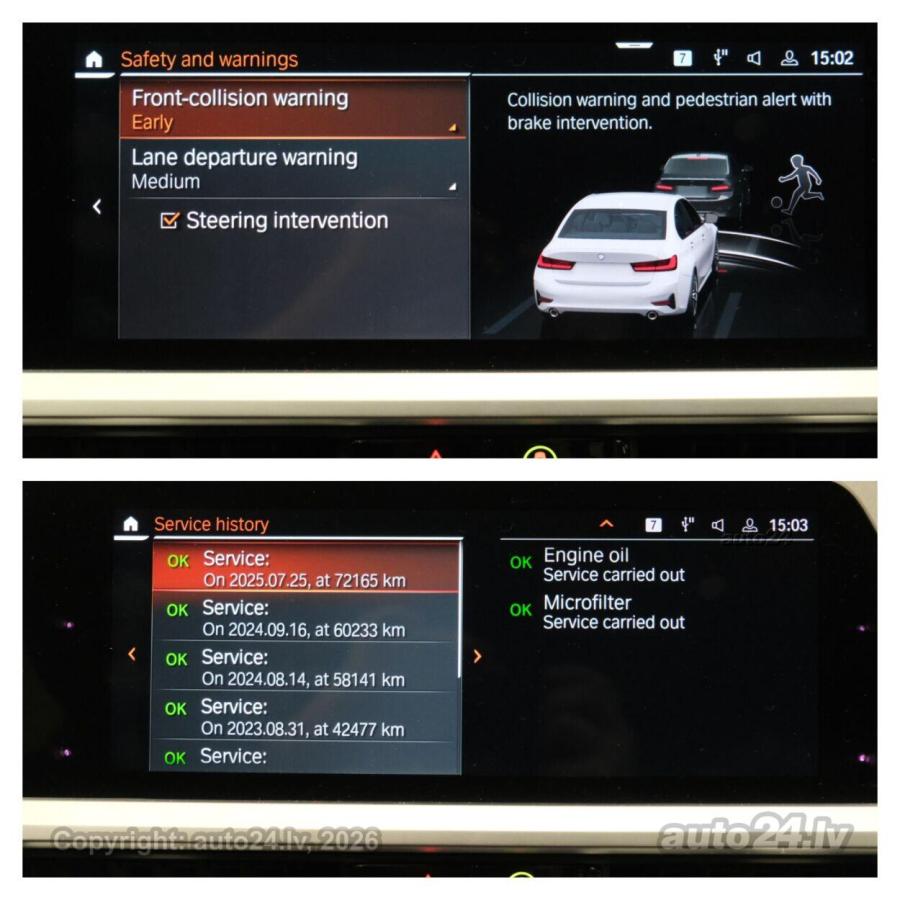 Белый БМВ 3 Серия 2019 в Таллин, объемом двигателя 2.00 л и пробегом 80 тыс. км за 23900 €, фото 11 на AUTOMOTO.COM.LV