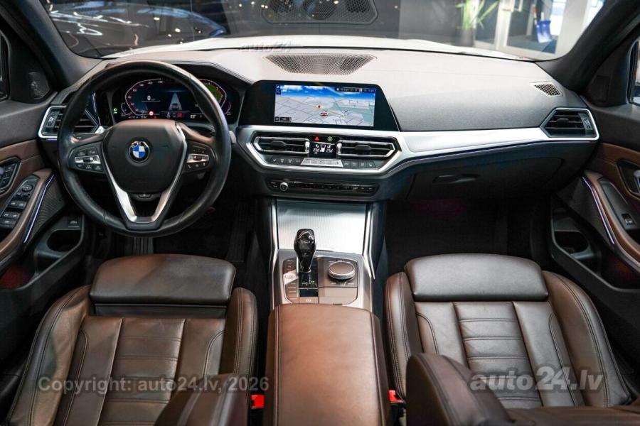 White BMW 3 Series 2019 in Tallinn, with an engine capacity of 2.00 L and mileage of 90 thousand km for 34900 €, photo 9 on AUTOMOTO.COM.LV