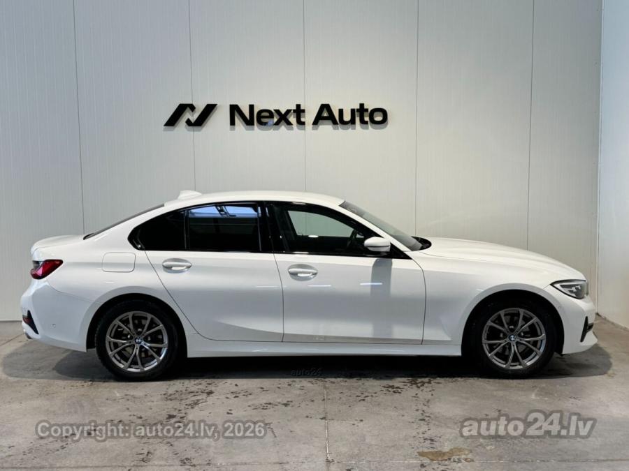 White BMW 3 Series 2019 in Tartu, with an engine capacity of 2.00 L and mileage of 81 thousand km for 26900 €, photo 4 on AUTOMOTO.COM.LV