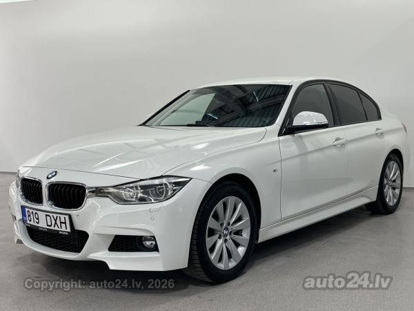 White BMW 3 Series 2019 in Tallinn, with an engine capacity of 1.50 L and mileage of 132 thousand km for 17400 €, photo 1 on AUTOMOTO.COM.LV
