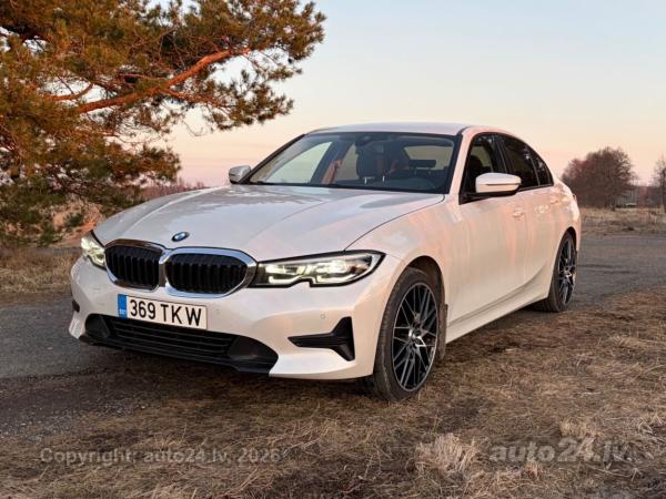 White BMW 3 Series 2019 in Parnu, with an engine capacity of 2.00 L and mileage of 100 thousand km for 25500 €, photo 2 on AUTOMOTO.COM.LV