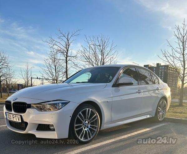 White BMW 3 Series 2019 in Tallinn, with an engine capacity of 2.00 L and mileage of 110 thousand km for 20900 €, photo 1 on AUTOMOTO.COM.LV