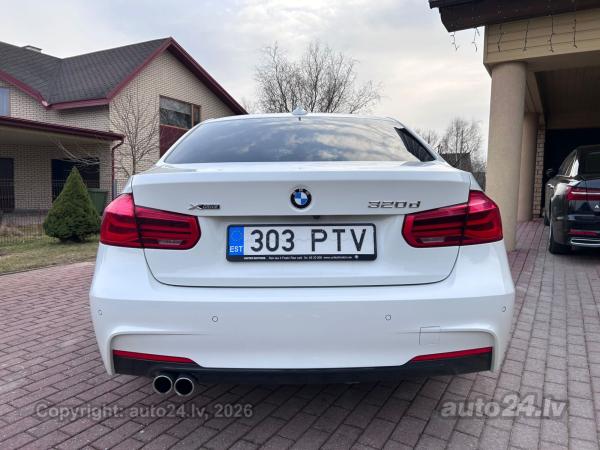 White BMW 3 Series 2019 in Tallinn, with an engine capacity of 2.00 L and mileage of 110 thousand km for 20900 €, photo 5 on AUTOMOTO.COM.LV