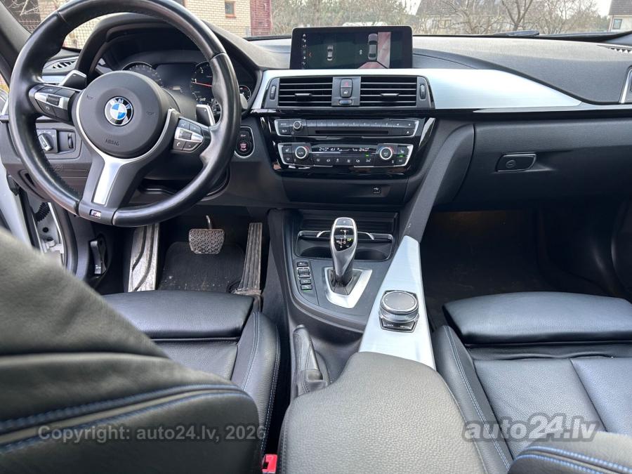 White BMW 3 Series 2019 in Tallinn, with an engine capacity of 2.00 L and mileage of 110 thousand km for 20900 €, photo 7 on AUTOMOTO.COM.LV