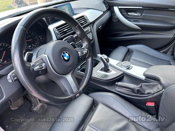 White BMW 3 Series 2019 in Tallinn, with an engine capacity of 2.00 L and mileage of 110 thousand km for 20900 €, photo 7 on AUTOMOTO.COM.LV