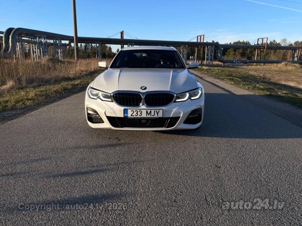 White BMW 3 Series 2019 in Tartu, with an engine capacity of 2.00 L and mileage of 117 thousand km for 34999 €, photo 2 on AUTOMOTO.COM.LV
