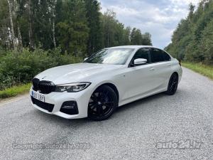 Balts BMW 3 Series 2019 Tiri, ar dzinēja tilpumu 2.00 L un nobraukumu 118 tūkst. km par 31900 €, foto  vietnē AUTOMOTO.COM.LV