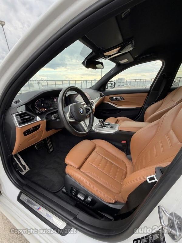 White BMW 3 Series 2019 in Tallinn, with an engine capacity of 2.00 L and mileage of 75 thousand km for 31500 €, photo 6 on AUTOMOTO.COM.LV