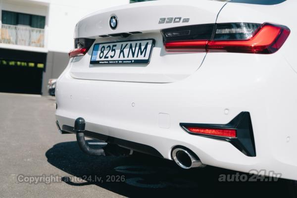 White BMW 3 Series 2020 in Tallinn, with an engine capacity of 2.00 L and mileage of 59 thousand km for 27900 €, photo 7 on AUTOMOTO.COM.LV