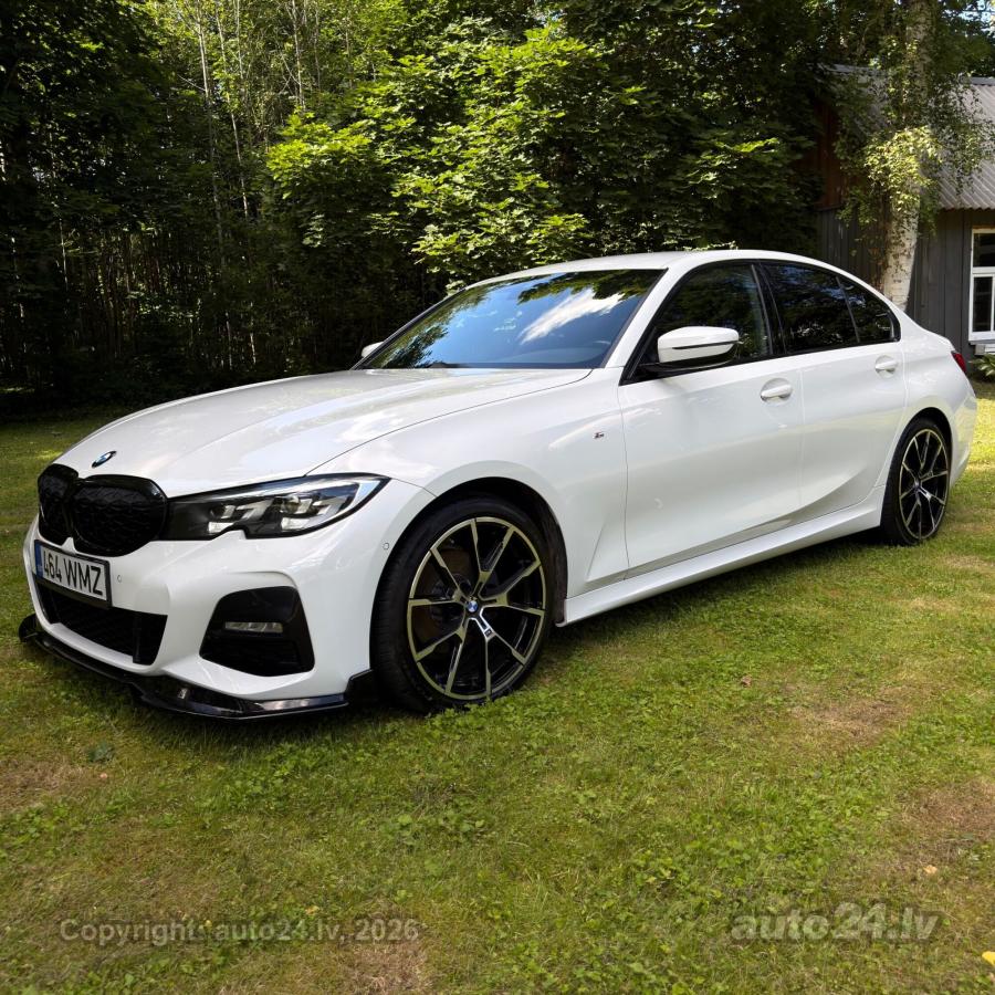 Balts BMW 3 Series 2020 Tallina, ar dzinēja tilpumu 2.00 L un nobraukumu 110 tūkst. km par 33900 €, foto 1 vietnē AUTOMOTO.COM.LV