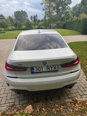 White BMW 3 Series 2020 in Tartu, with an engine capacity of 3.00 L and mileage of 146 thousand km for 29500 €, photo 5 on AUTOMOTO.COM.LV