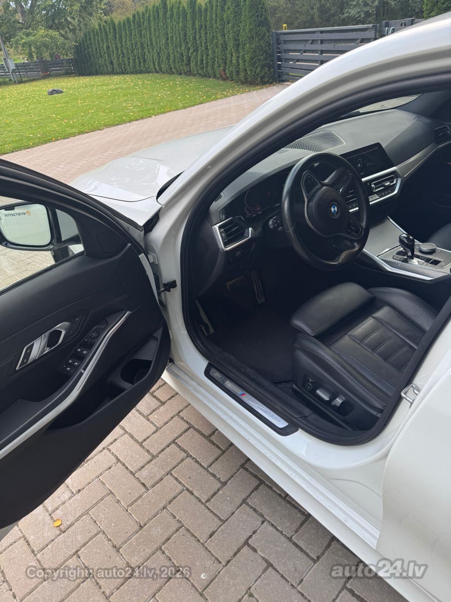 White BMW 3 Series 2020 in Tartu, with an engine capacity of 3.00 L and mileage of 146 thousand km for 29500 €, photo 10 on AUTOMOTO.COM.LV